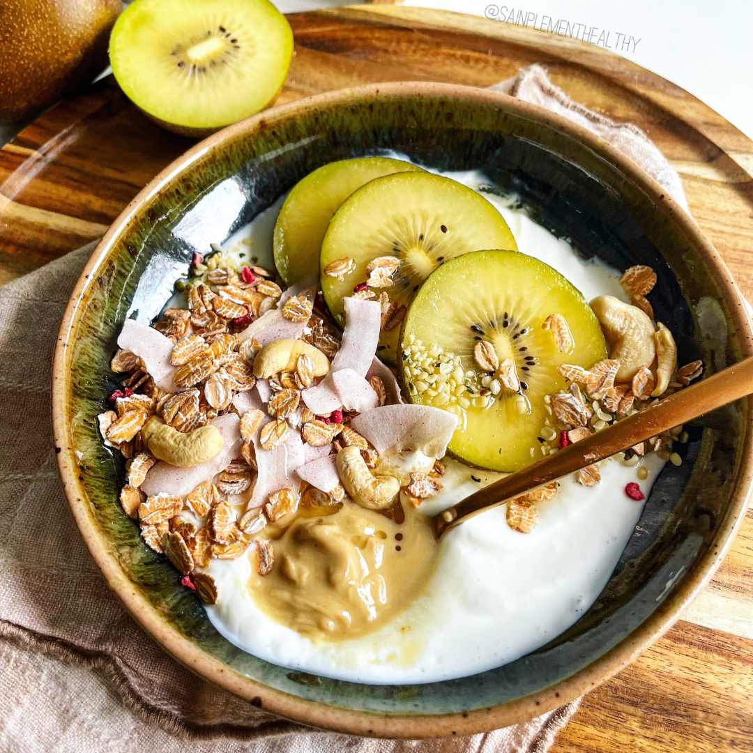 Yaourt bowl (ou bol de yaourt) équilibré - Sainplement Healthy